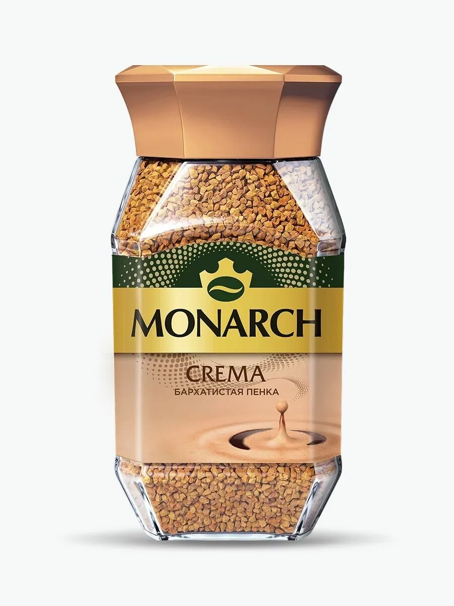 Кофе Monarch Crema растворимый, 95г