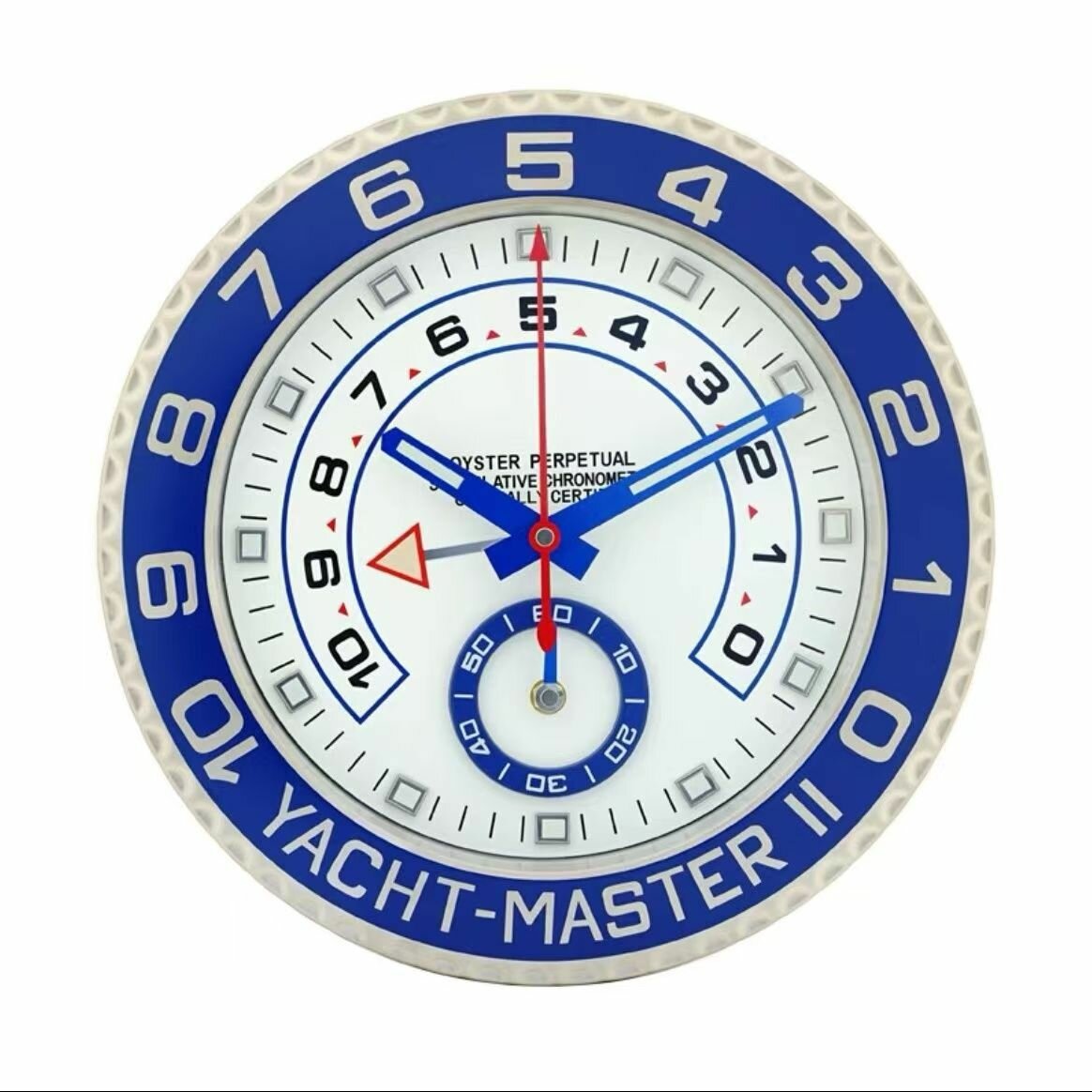 Настенные часы Rolex Shenzhen Swiss 14inch в металлическом корпусе со светящейся бесшумной залом, подходящие для