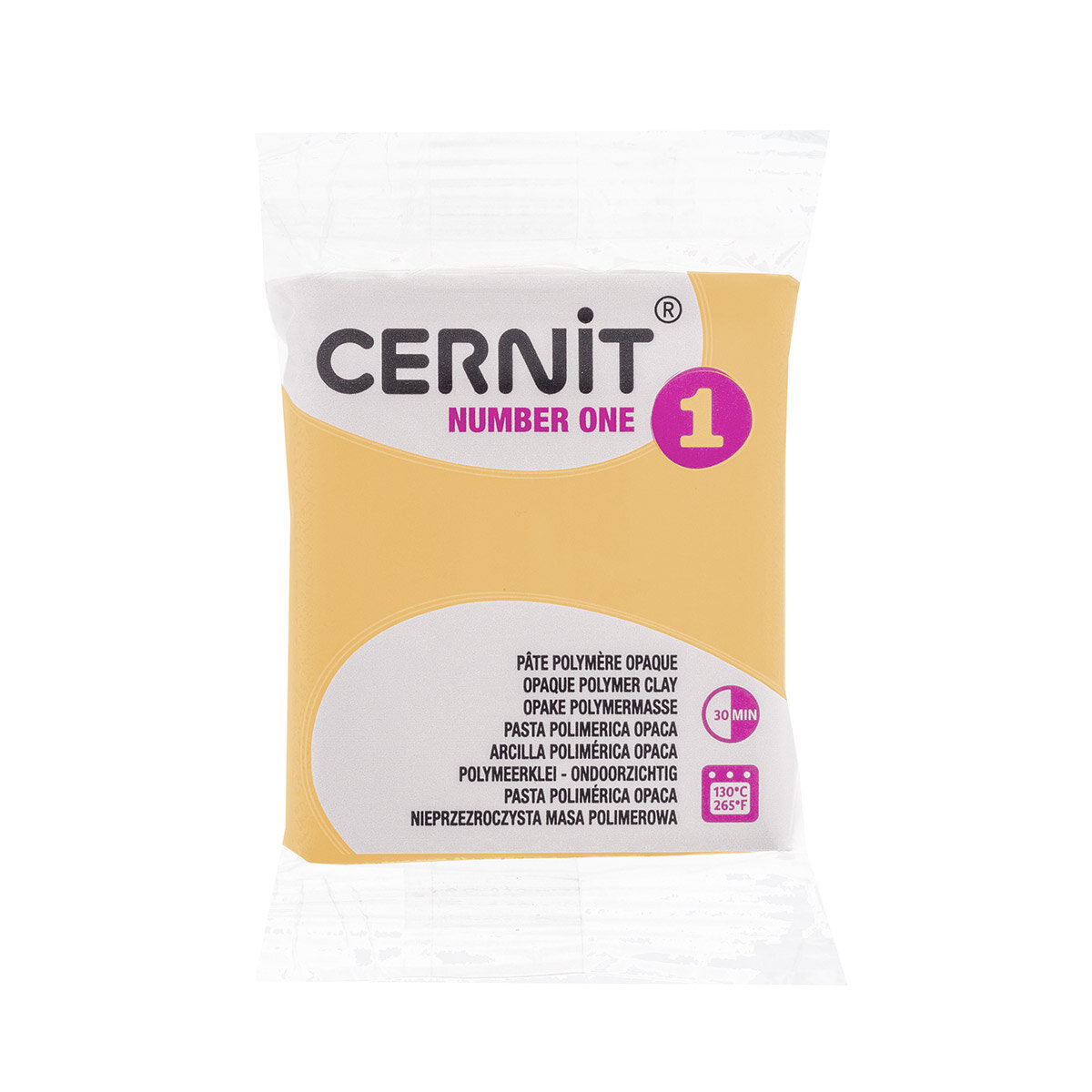 Полимерная глина запекаемая (пластика), Cernit № 1, 56 г (739 кекс)