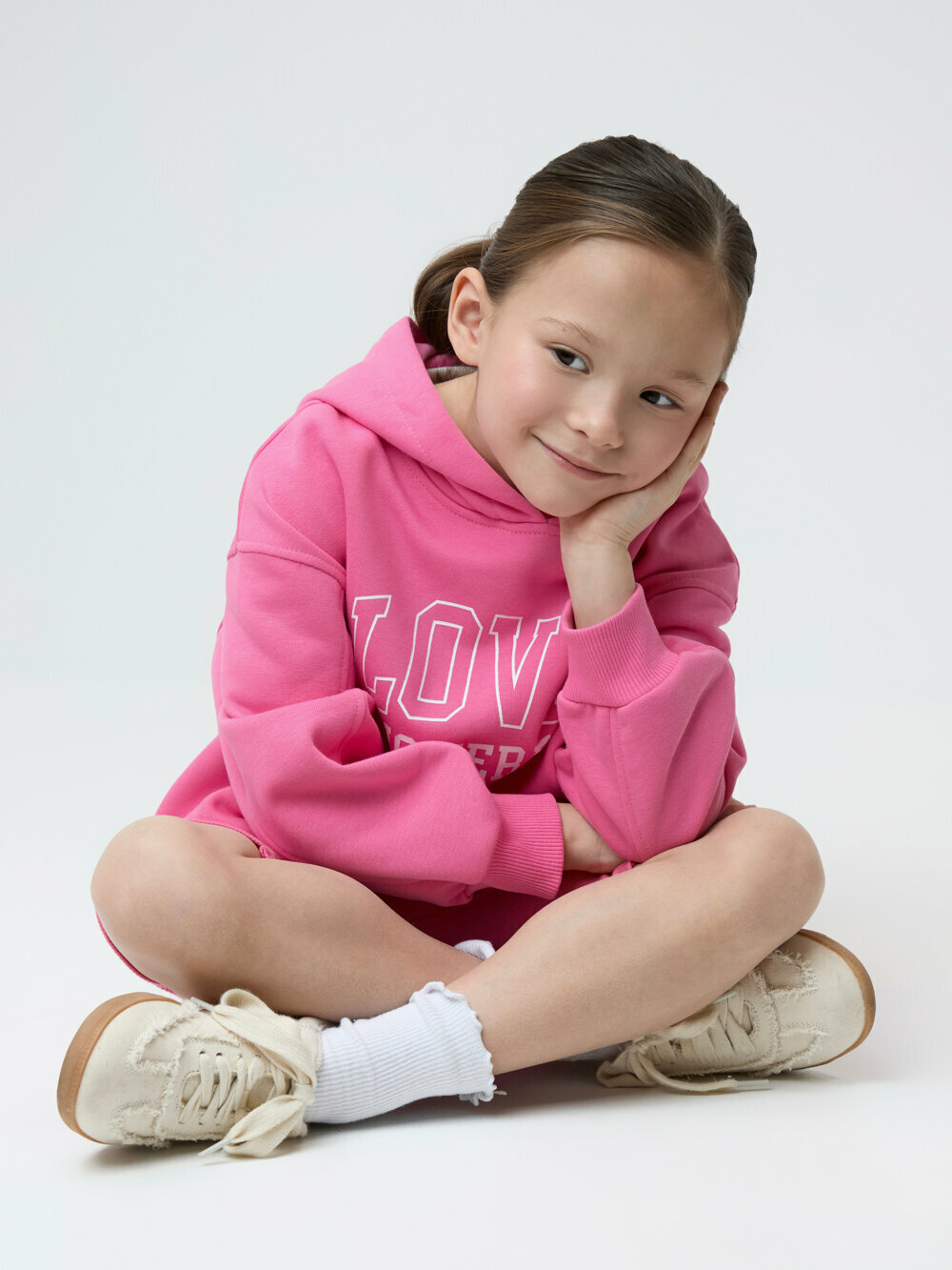 Худи хлопкое худи для девочки