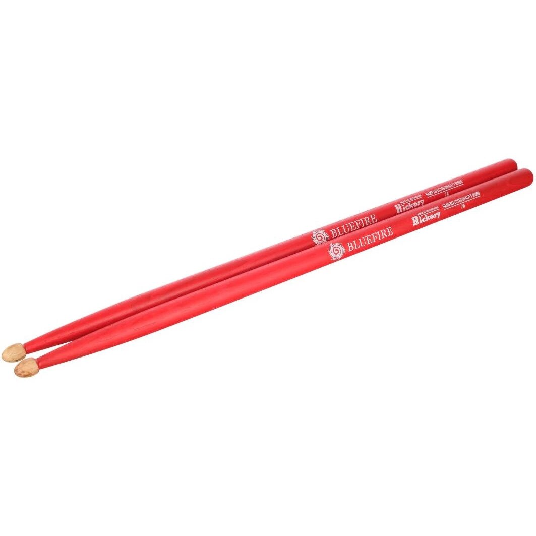 Палочки для барабана Hun 10104009 Colored Series Bluefire 7A Red