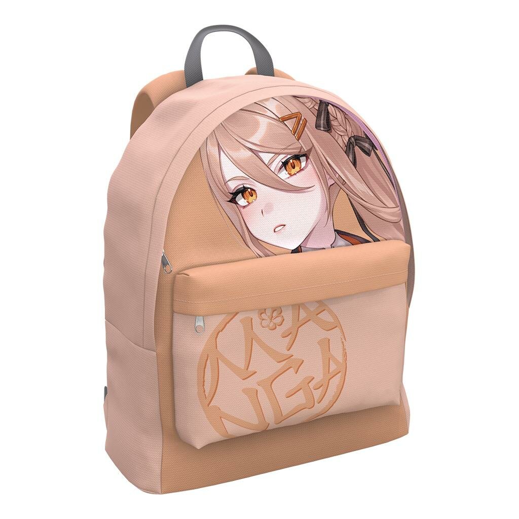 Рюкзак "EasyLine 17L Manga", 39х29х13см, бежевый, водоотталкивающий полиэстер