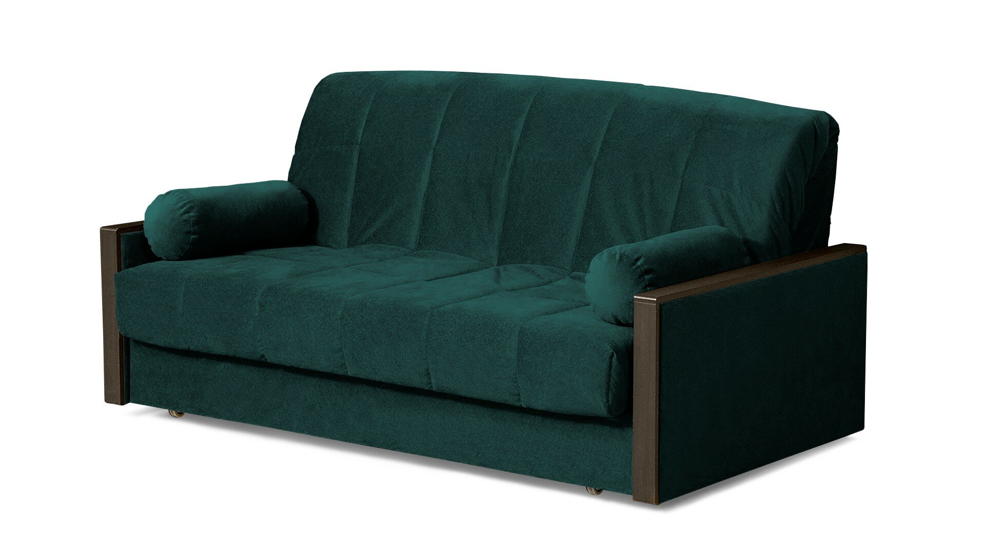 Диван Милена Лайт Velutto 20 NOW 148x105x88 см, зеленый Велютто, аккордеон Дом мебели для вас