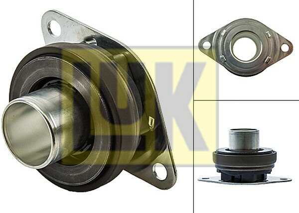 Подшипник выжимной LUK 500118510 с направляющей гильзой Audi A3, Skoda Fabia, Octavia, Vw Caddy, Golf 5, 6, Jetta, Passat, Polo 1.2-2.0 99->