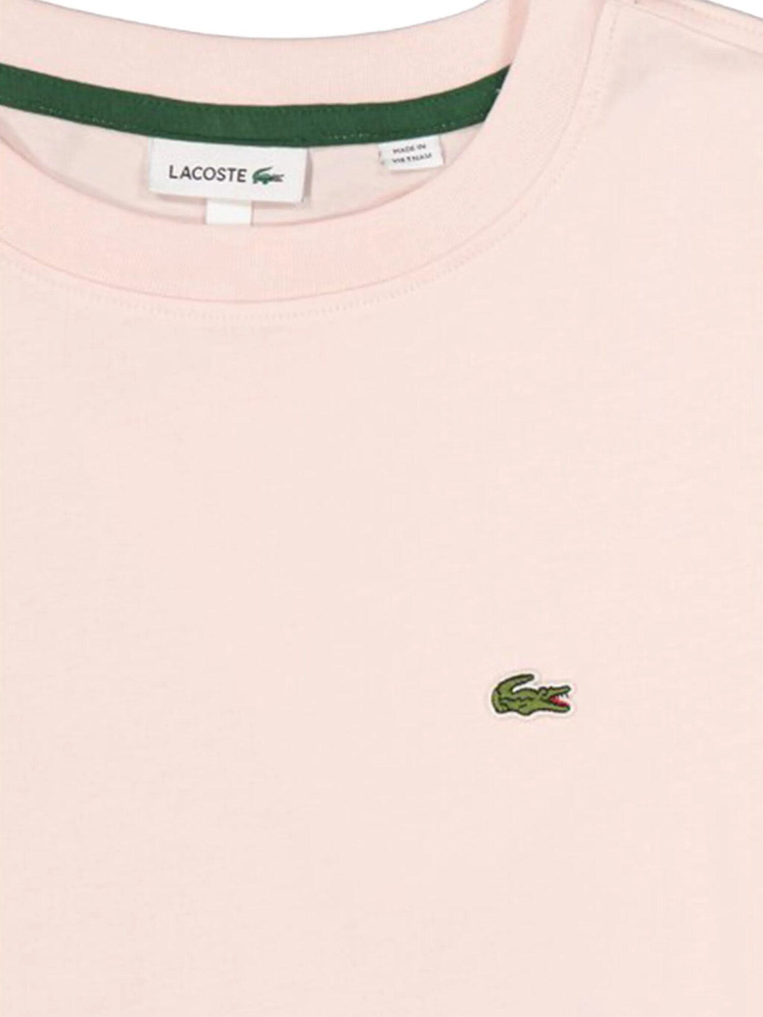 Футболка LACOSTE, размер 8 лет, coral pink — фото 1
