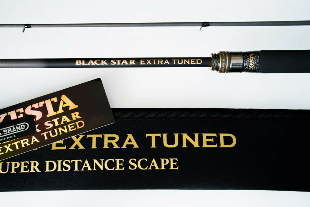 Спиннинг Xesta Black Star Extra Tuned S84MH-T Super Distance Scape (Длина 255 см, тест 1,5-18 гр.)