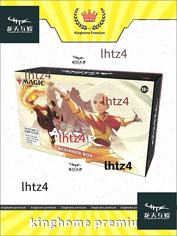 Magic: The Gathering Avatar: The Last Airbender Beginner Box 2-Player Card Game (Includes 2 Tutorial Decks, 8 Themed Decks, 2 Playmats, 2 Spindowns, and More) (Английский)