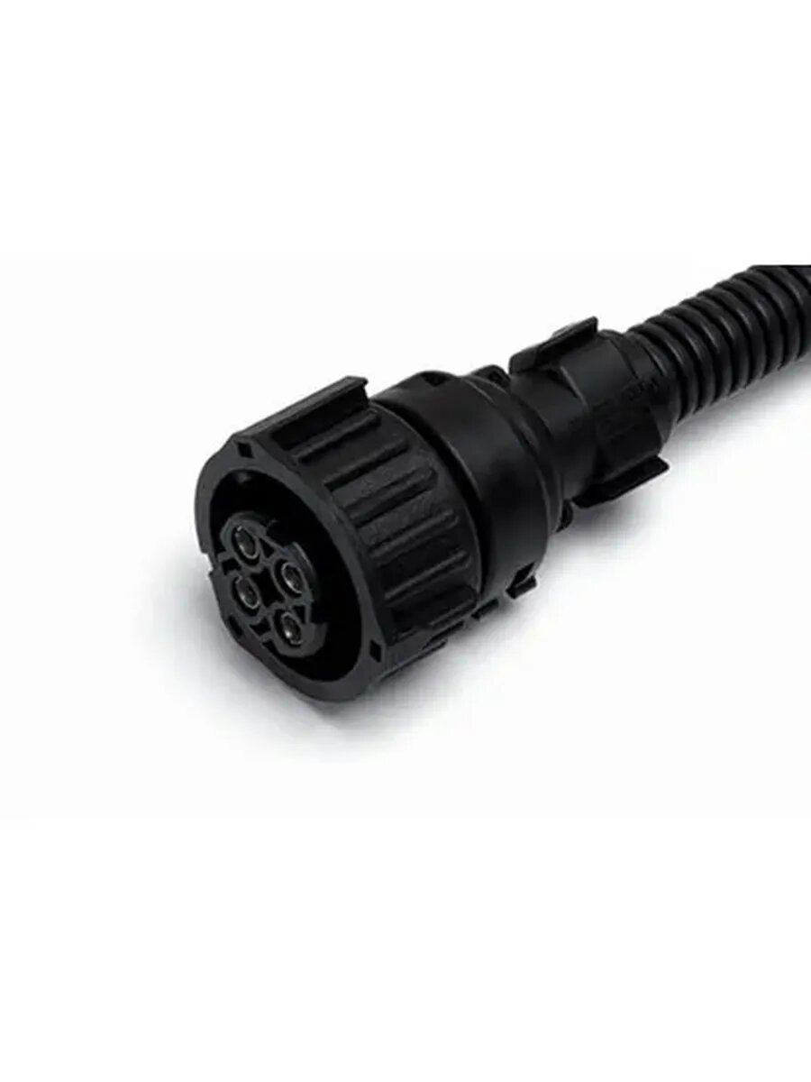 Разъем байонет (розетка) 1-967325-1 (4pin) 4 контакта с прям