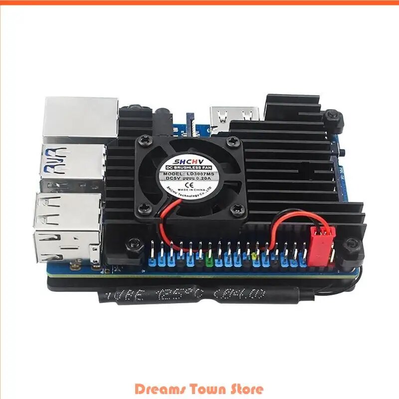 Sanmim Корпус HX6A для Orange Pi 3B алюминиевый