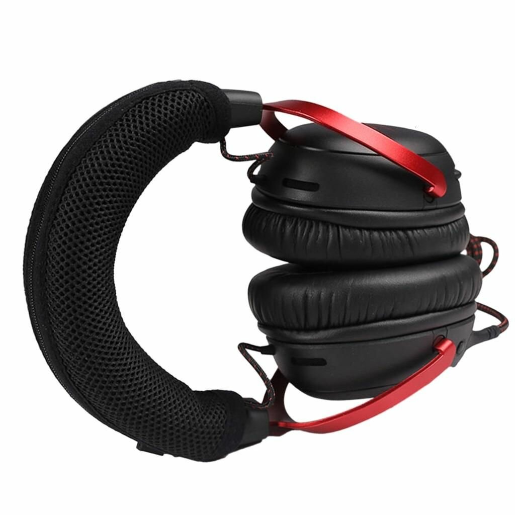 Аксессуары для наушников, Подходит для защитного чехла головной балки наушников Kingston HyperX Hurricane 3-го поколения-черный