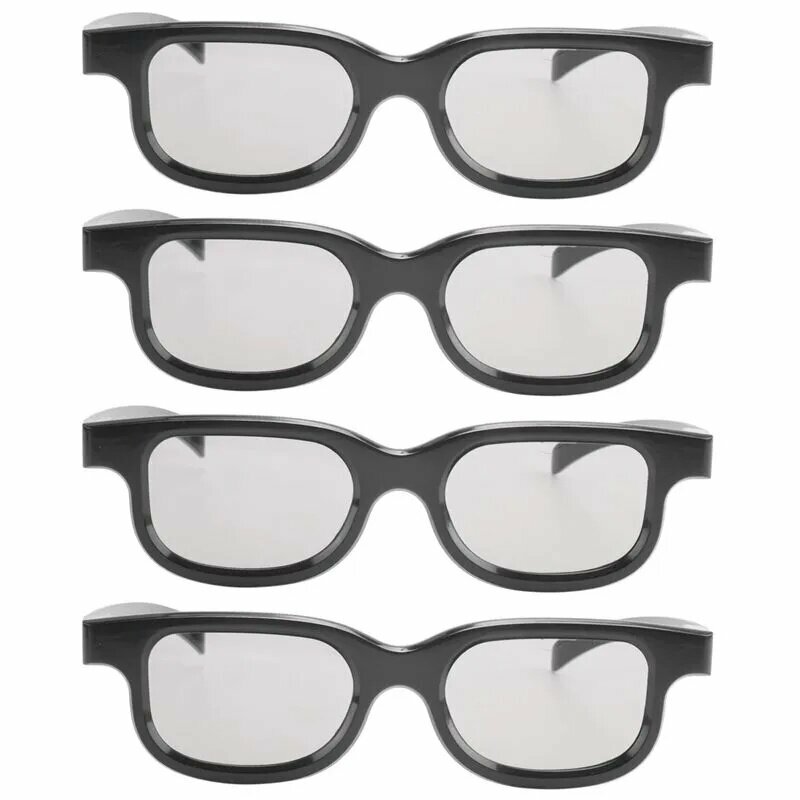 R04 шт, Поляризационные пассивные 3D-очки совместим с экрана Cinema IMIX
