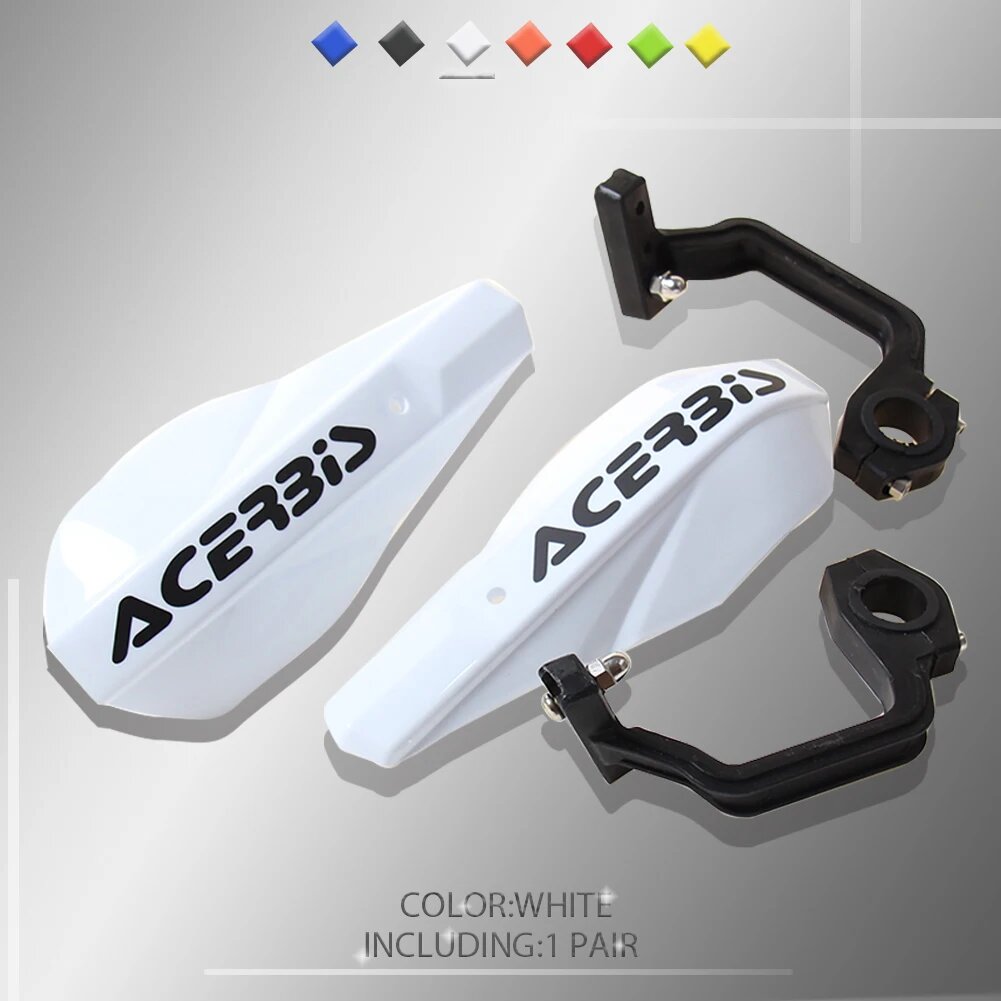 Защита рук мотоцикла Acerbis, Белый, 1 пара