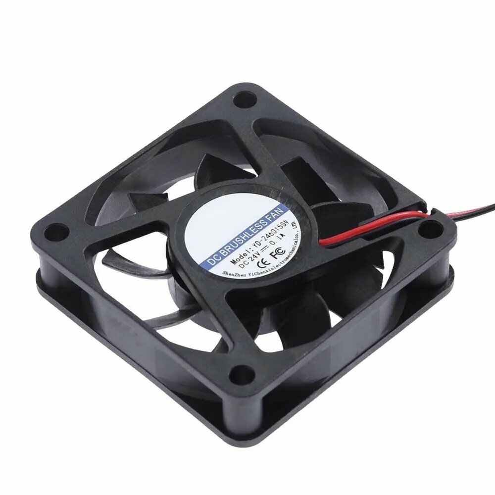 YD-2460 15SW DC 24V Cooler Fan 60x60mm 9 Blades Компьютерный вентилятор охлаждения ПК