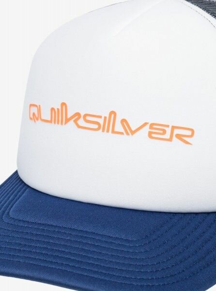 Бейсболка Quiksilver Весна-лето 2024 для мужчин, размер 1SZ, белый — фото 1