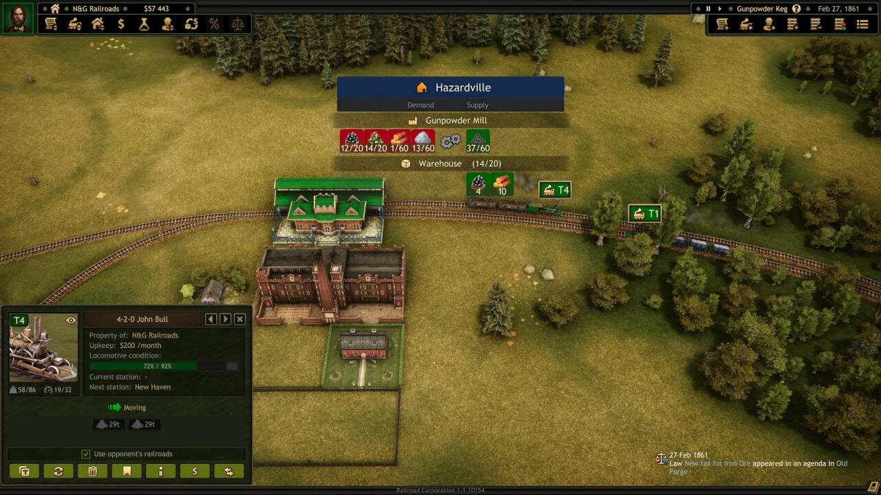 Railroad Corporation - Civil War DLC Steam Ключ • Активация Steam