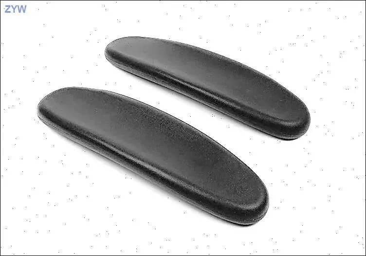 Набор мягких подлокотников для игрового кресла, овал, 2 шт, черные