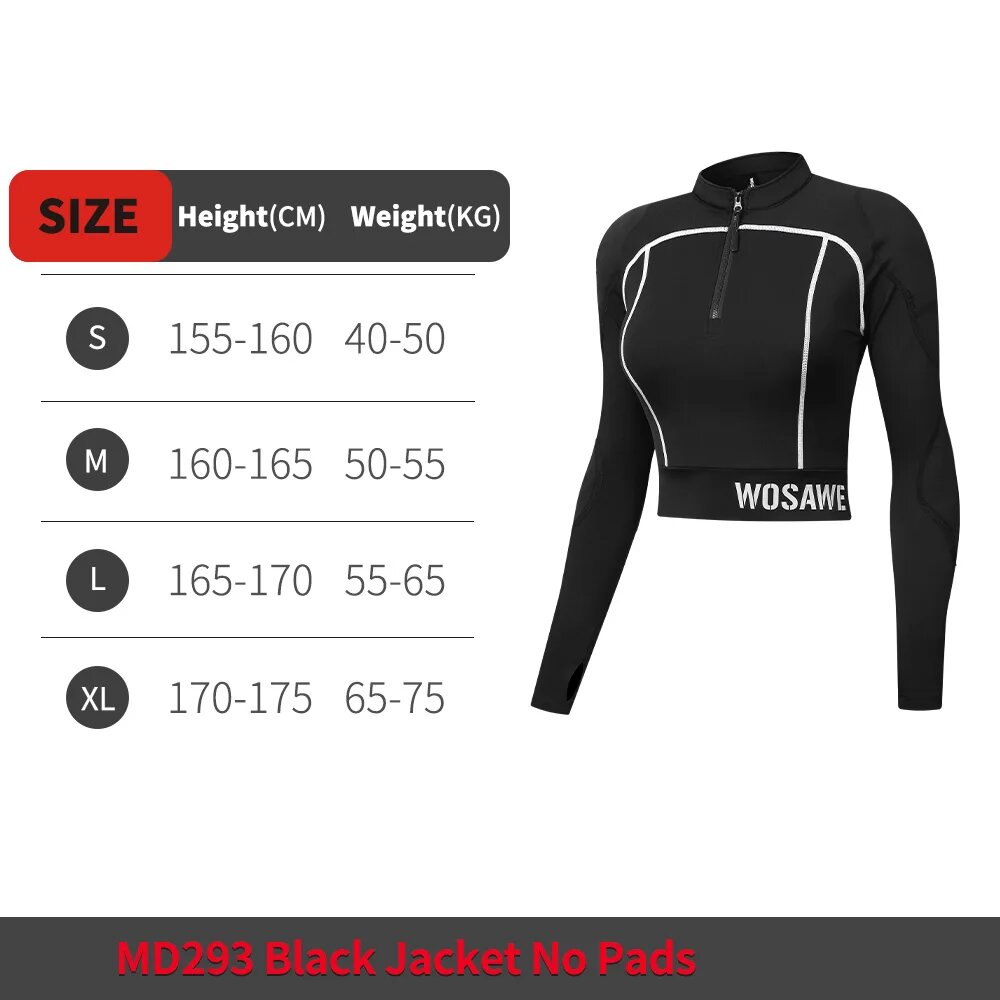 Женская мотоциклетная куртка WOSAWE, летняя, дышащая, с защитными накладками на локти и плечи, мото-одежда