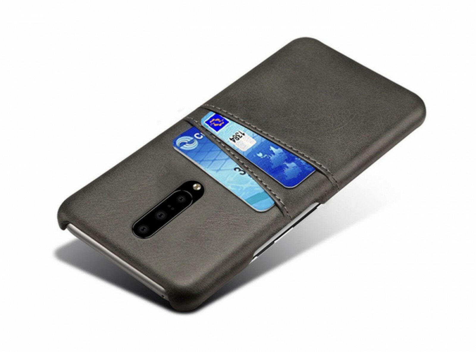 Чехол-накладка MyPads для Xiaomi Redmi K20 / Mi 9T из импортной кожи с визитницей и отделением для карт