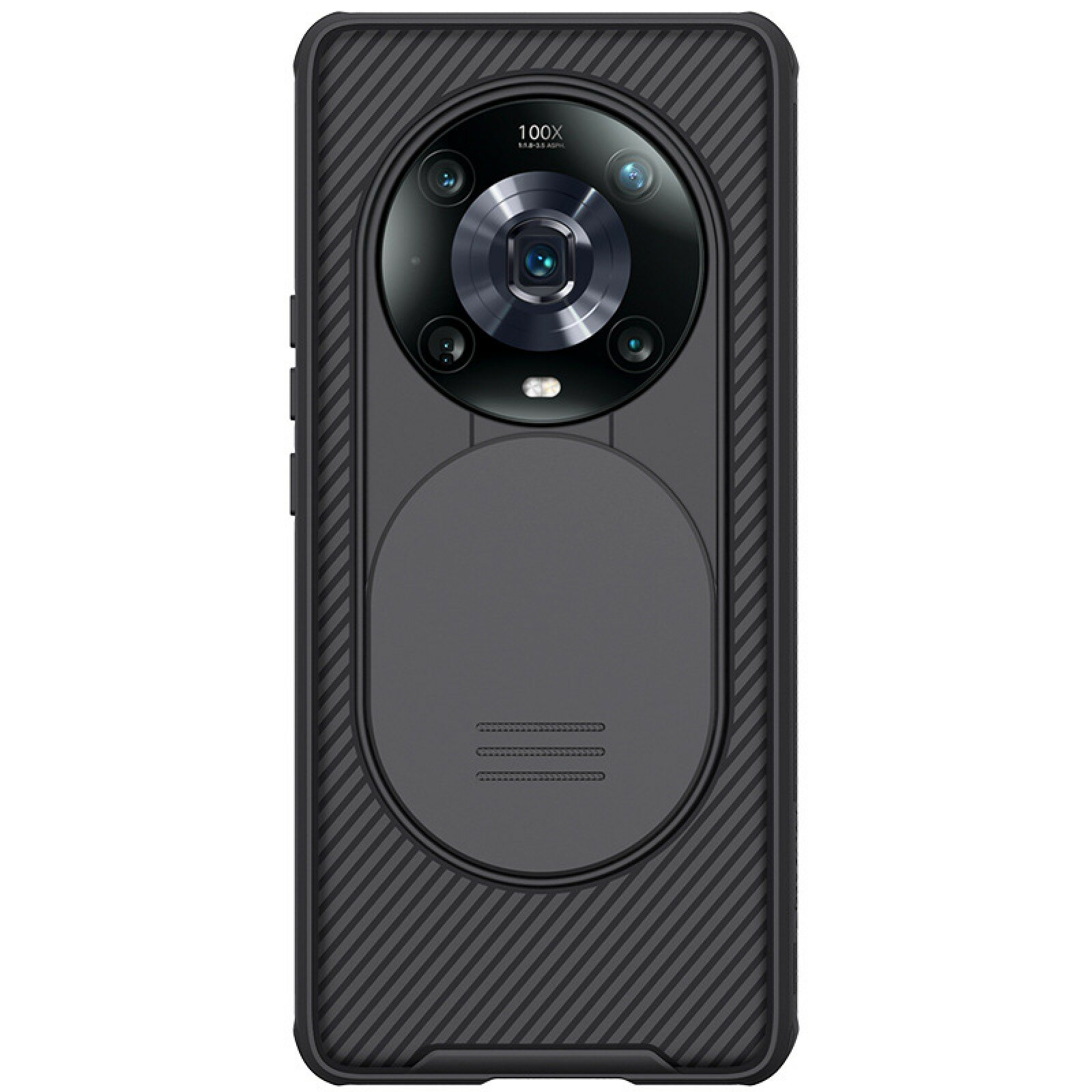 Чехол панель-бампер MyPads Tenda для Huawei Mate 50 Pro с матовой карбоновой отделкой и защитой камеры