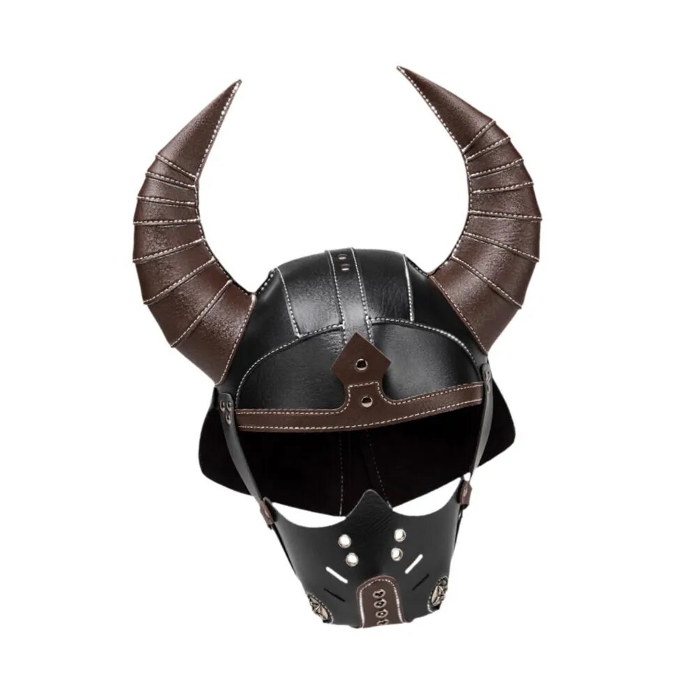 Шлем викинга с рогами для карнавала и Хэллоуина