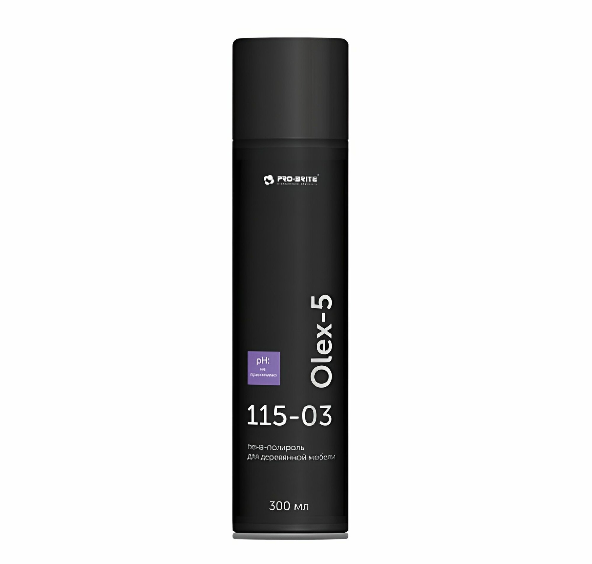 Olex-5 Pro-Brite пенный очиститель-полироль для деревянной мебели, 300 мл