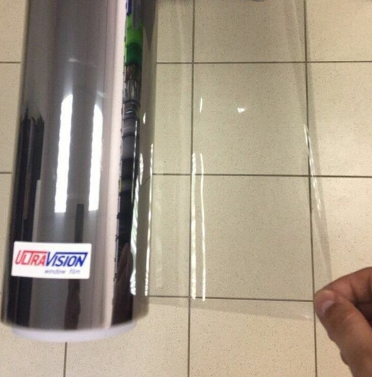 Атермальная тонировка UltraVision Crystal Light BL 85% нейтрально-голубой