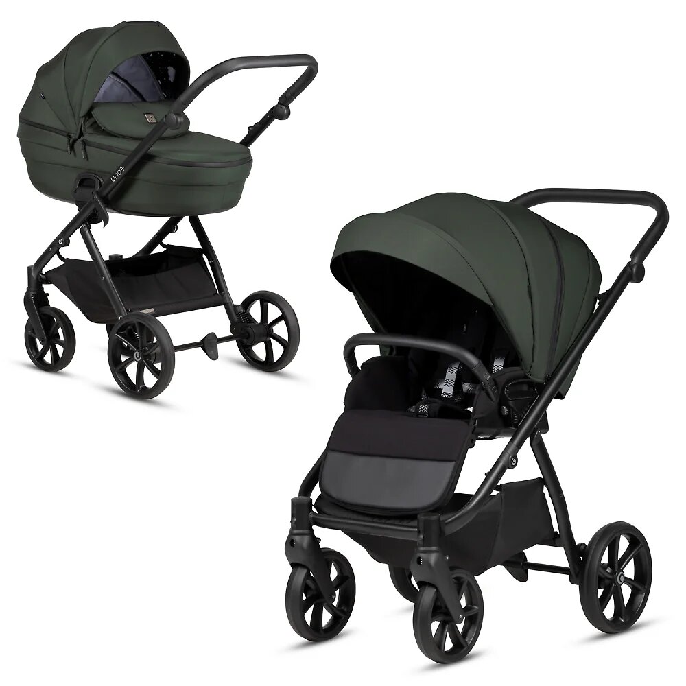 Детская коляска 2в1 Tutis Uno 6+, цвет Pistachio (Фисташковый), артикул производителя 1602144