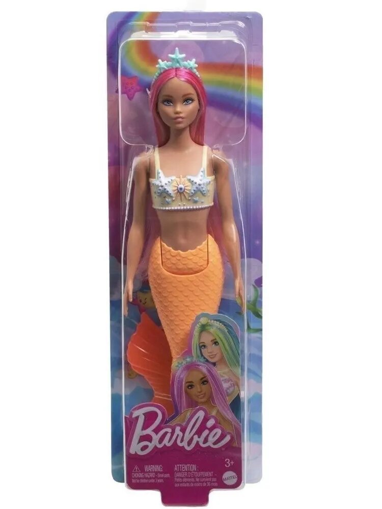 Кукла Barbie Dreamtopia Mermaid, кукла русалка с фиолетовыми волосами, кукла для девочек — фото 1