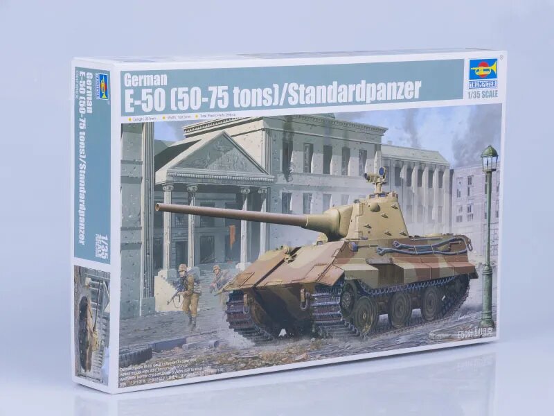 Trumpeter 01536 1/35 Сборная модель танка Trumpeter Немецкий танк E-50 масштаб