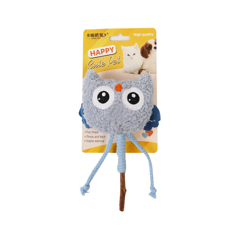 Игрушка для кошек для самостоятельных игр и снятия скуки, прочная жевательная палочка с кошачьей мятой, палочка для чистки зубов котят, игрушка для питомцев с кошачьей мятой.