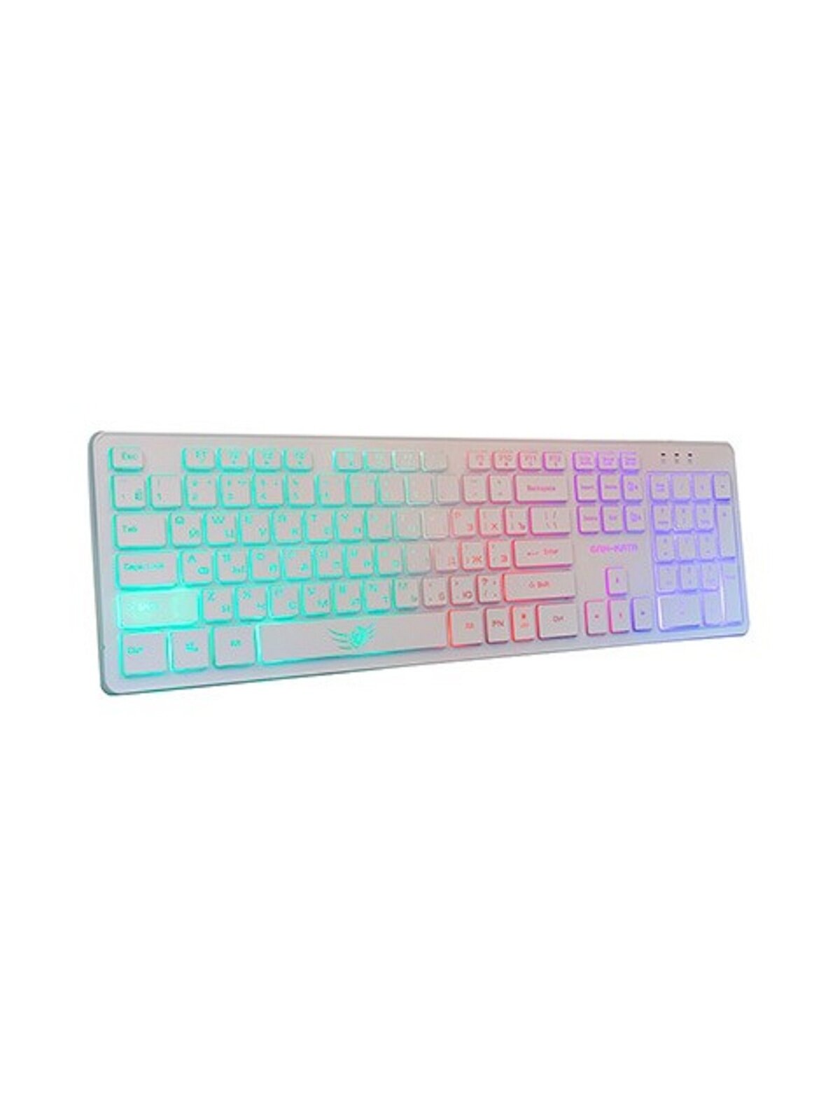 Dialog Gan-Kata Клавиатура KGK-17U WHITE - игровая с RGB-подсветкой, USB, белая