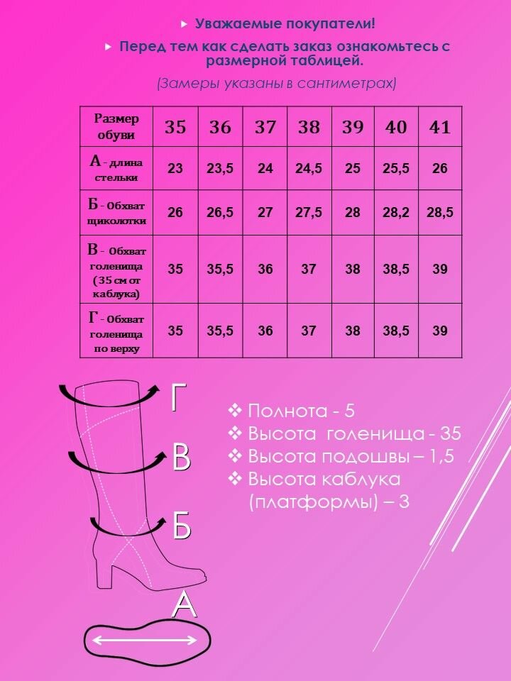 Сапоги ALEXFORME, полнота 5 (RU)/ на среднюю стопу, размер 39, черный — фото 1