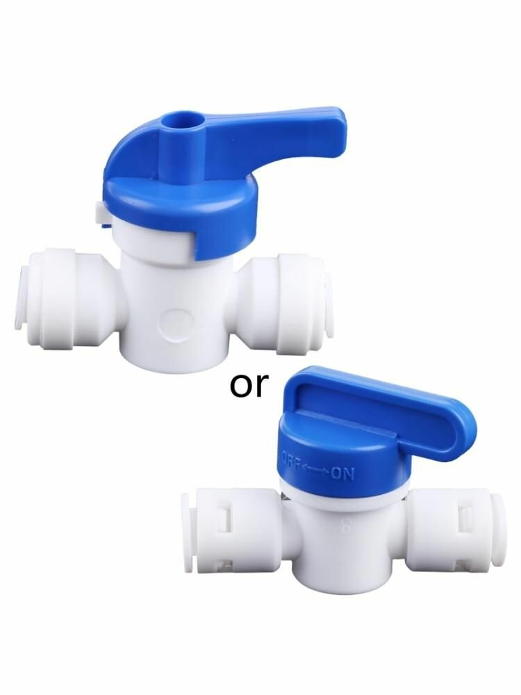 (1шт) 2-точечный быстроразъемный шаровой кран для водоочистителя