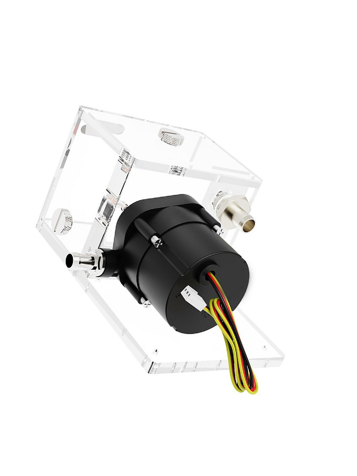 Акриловый насос водяного охлаждения 12V с отводом тепла 4500 об/мин Насос водяного охлаждения ПК