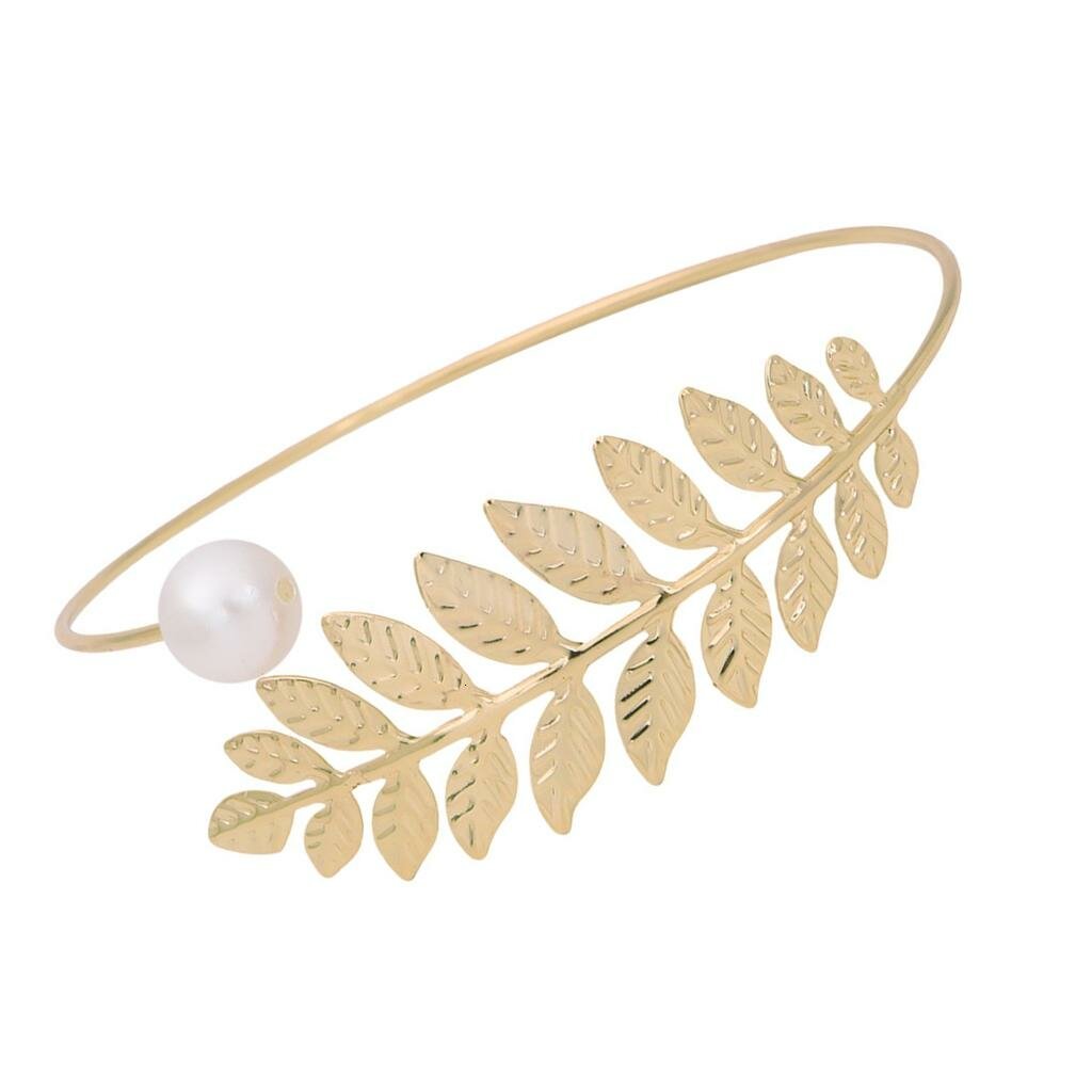 Браслет на плечо с металлическим листом, BH053