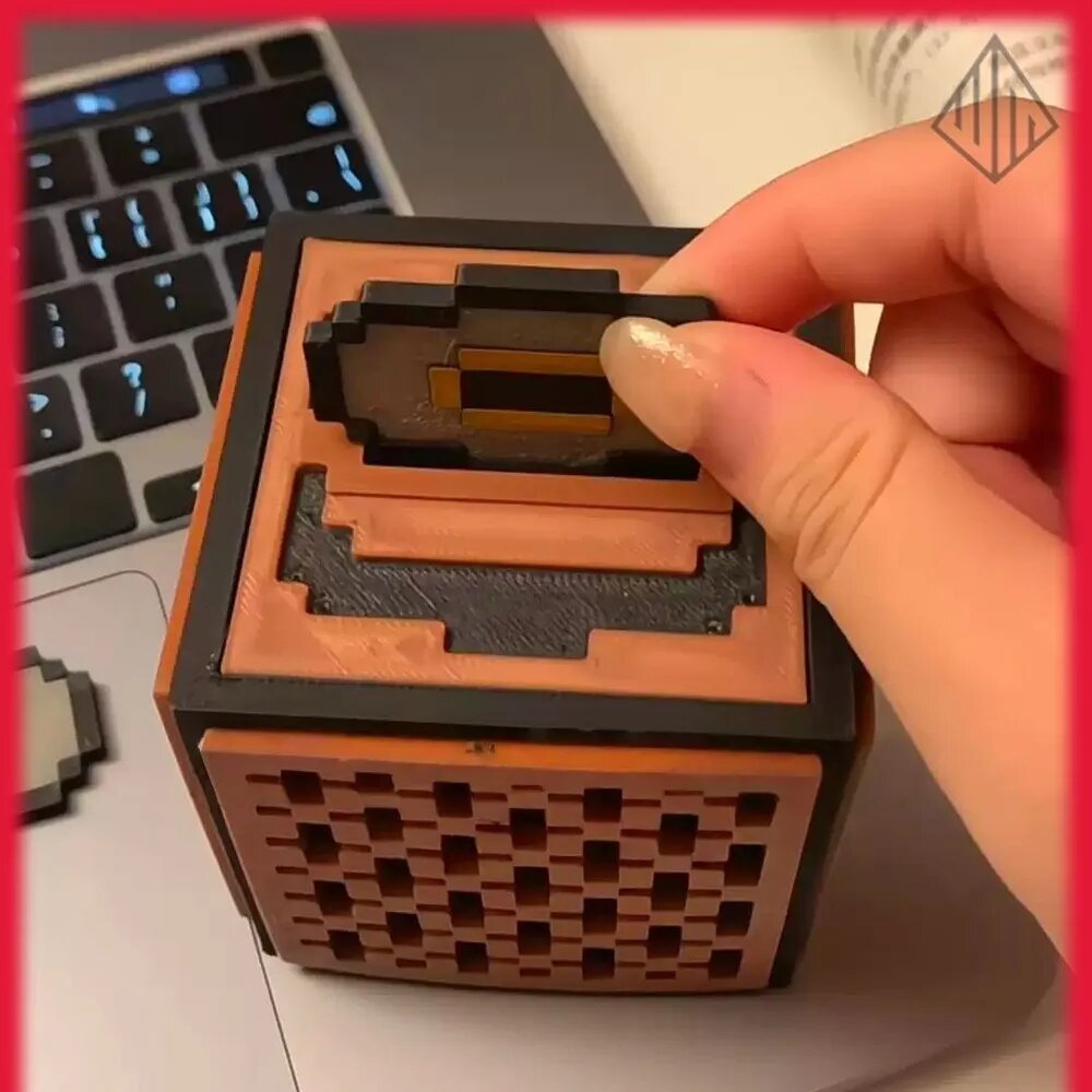 Фигурка Беспроводная Bluetooth-колонка Rarestone Minecraft 7см пиксельный декор для настоящих фанатов! — фото 1