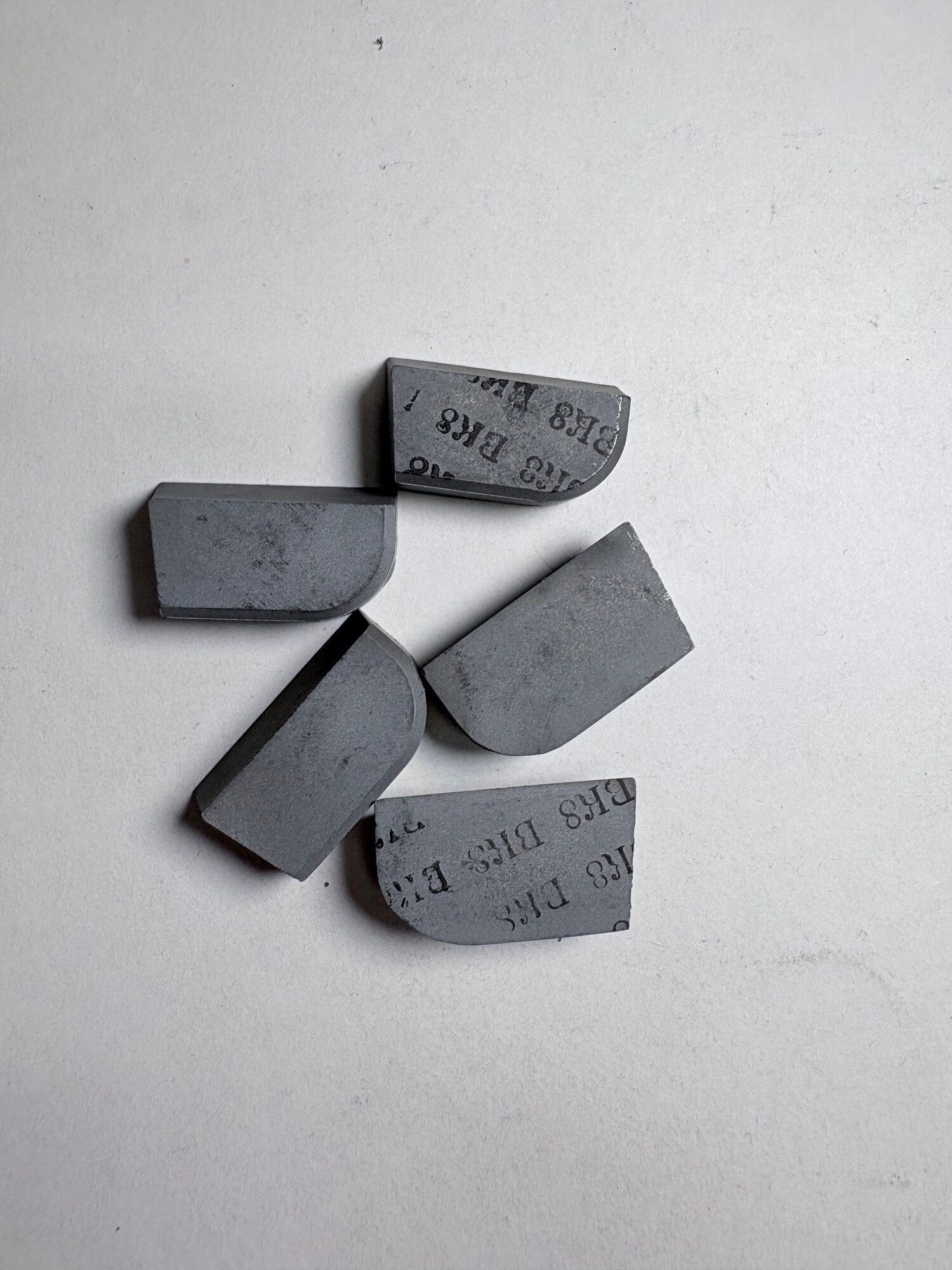 07330 ВК8/ВК6 пластина твердосплавная для обработки чугуна и цветных металлов 10шт