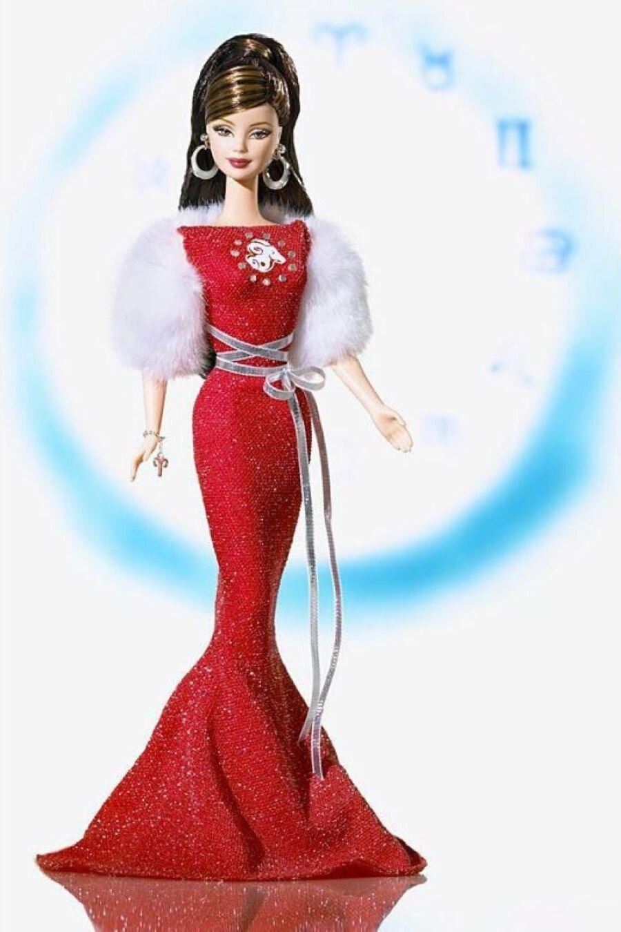Кукла Барби коллекционная Barbie Zodiac Aries Знаки Зодиака Овен 2004