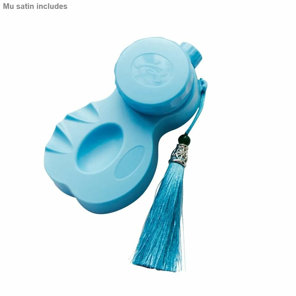 Чернильница с крышкой для каллиграфии, резервуар для чернил для письма, живописи, рисования, синяя