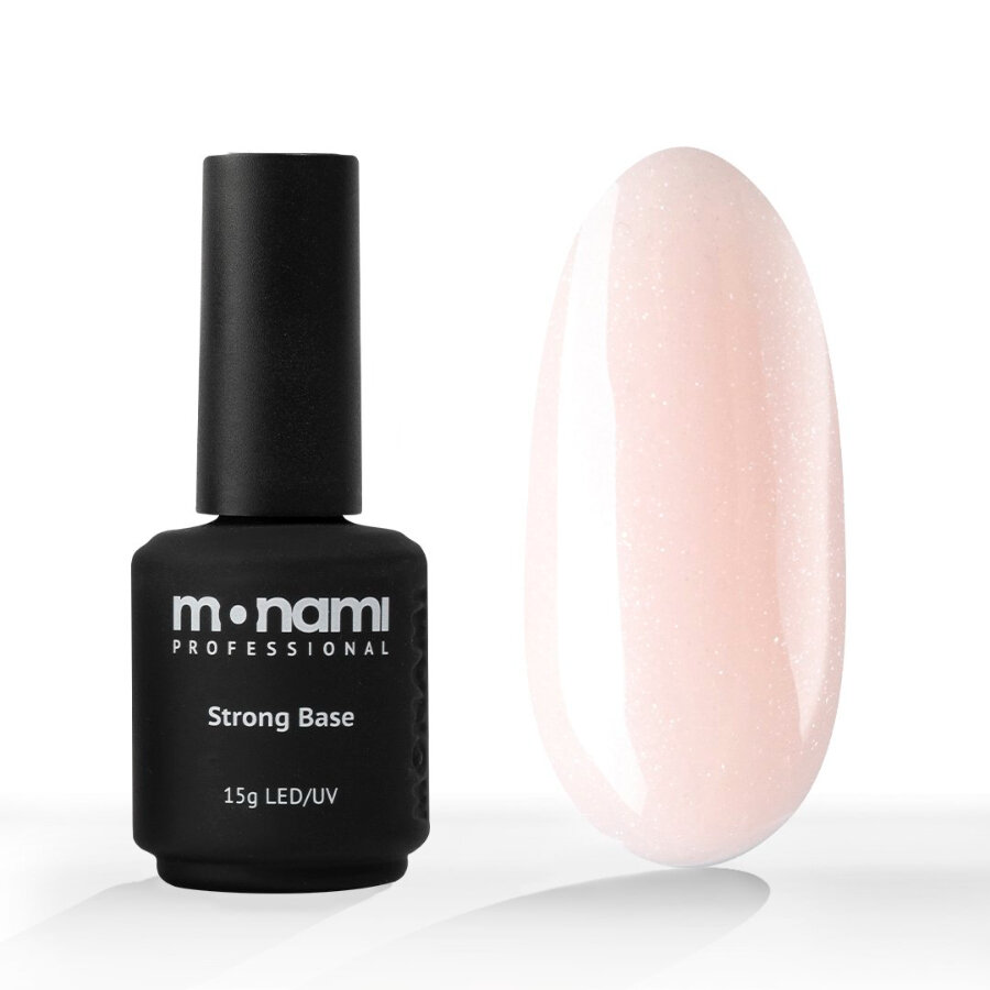 База Monami Strong Lotus Shine Strong Base, камуфлирующая, 15г