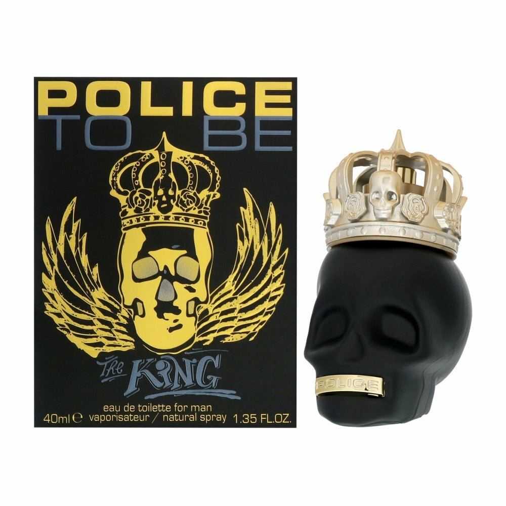 Police To Be The King туалетная вода 40 мл, аромат для мужчин