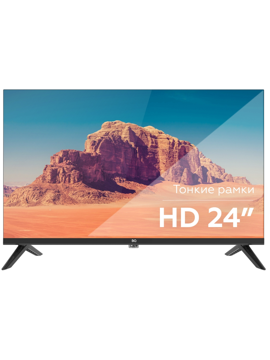 Телевизор BQ 24F32B 24" LED, HD, черный