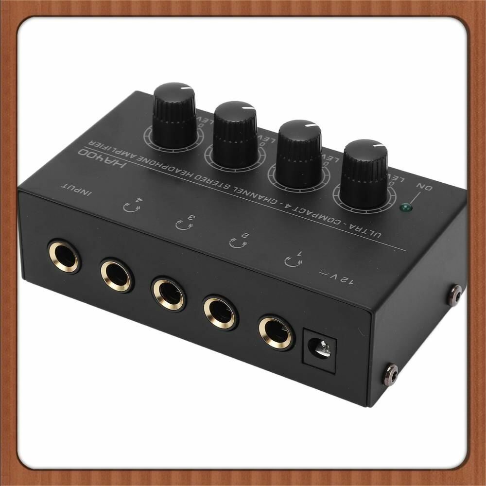 Стерео Усилитель Наушников, Поддержка Всех Типов Наушников, Для Музыкантов