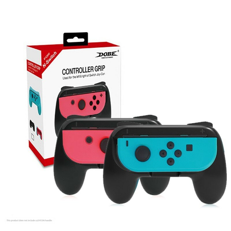 DOBE Черный грип 2 шт. для Nintendo Switch, прочная пара
