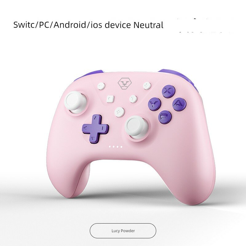 Aolion Lococo PRO Bluetooth беспроводной геймпад для Steam, Switch 2, ПК - Розовый