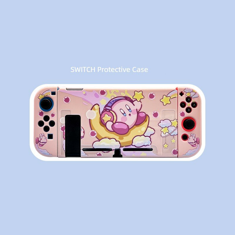 Чехол-кейс из матового пластика с граффити Киби для Nintendo Switch Lite, защитный чехол