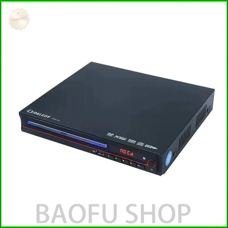 Blu-ray-плеер HDMI HD с поддержкой USB, воспроизведением 1080P, черного цвета — фото 1