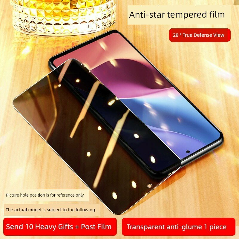 Redmi Note 9 Pro Противосветовая Стеклянная Защитная Пленка Анти-блик Прозрачная 1 Штука Ультра Четкая Ударопрочная