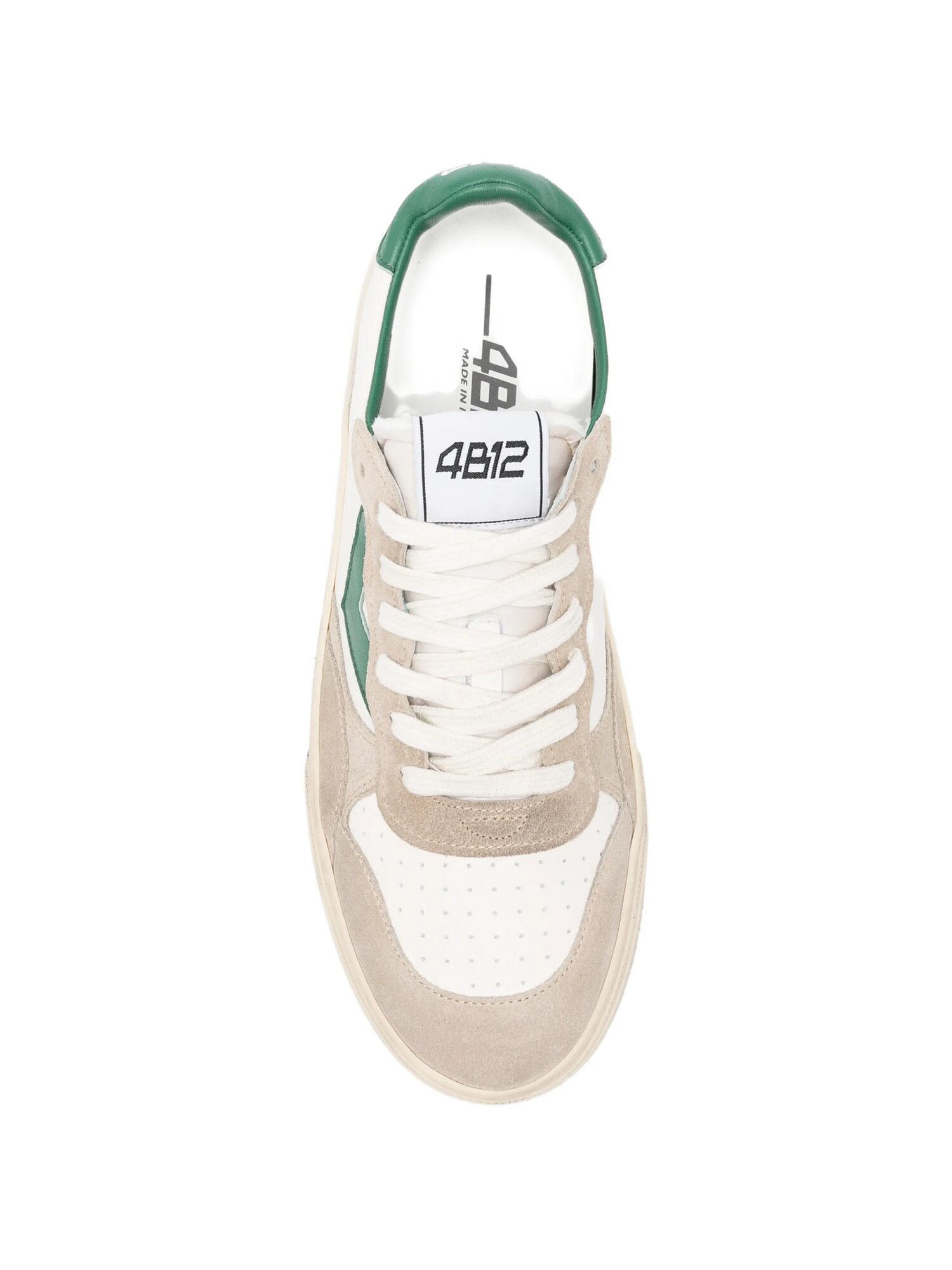 Кроссовки 4B12 Hyper panelled sneakers, размер 40, белый — фото 1