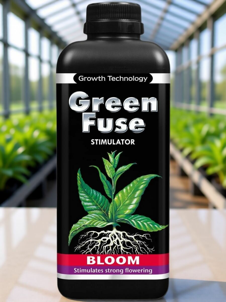 Growth Technology удобрение стимулятор цветения и плодоношения GreenFuse Bloom 1000 мл